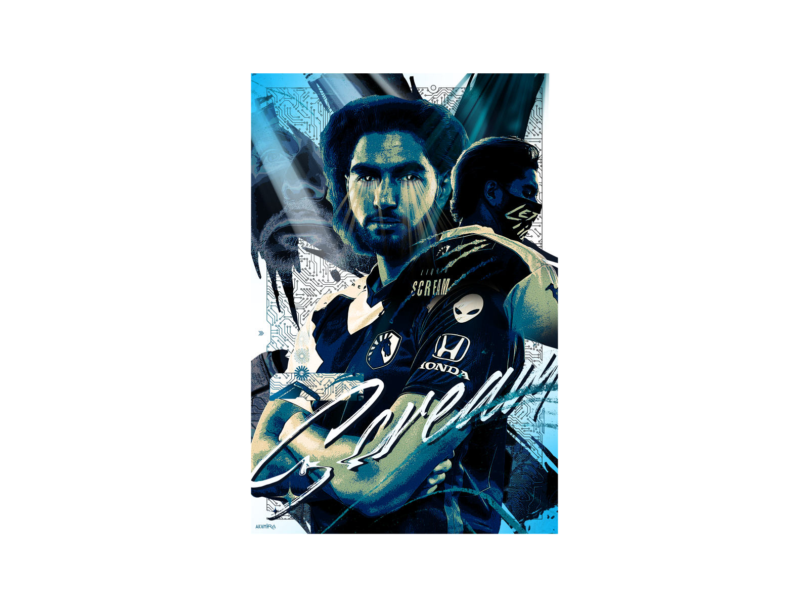 SCREAM - POSTER DESIGN by Akumira F. Demircan on Dribbble