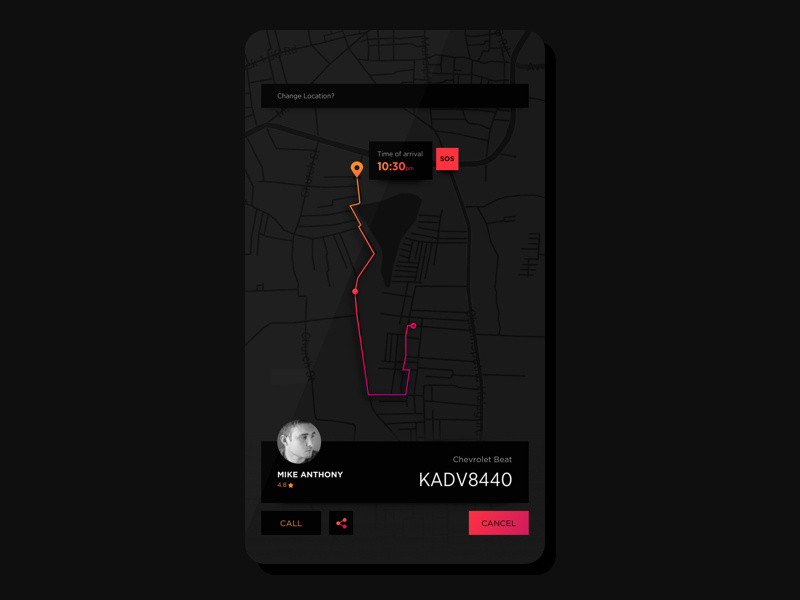 En Route by Reba Thomas on Dribbble