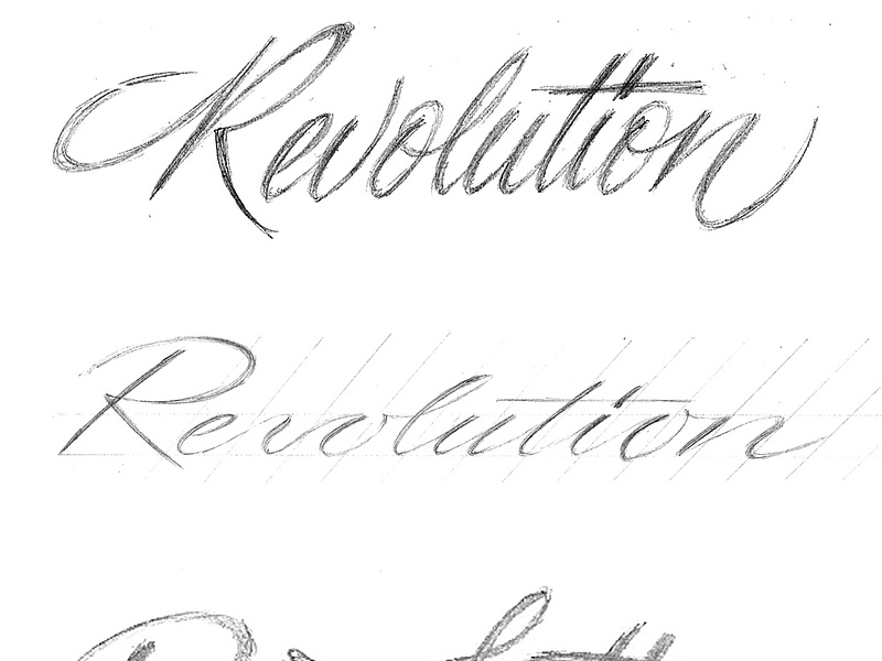 Revolution Sketch by Ryan Hamrick on Dribbble