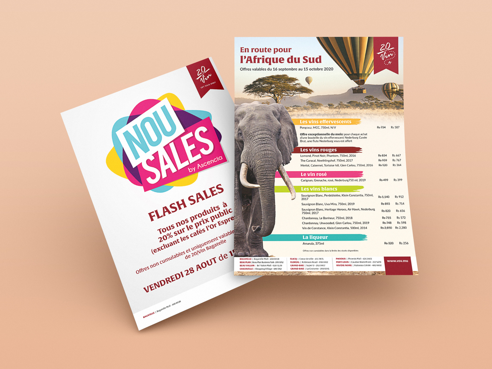 20/VIN promo sheets by Nirajsing Meetaroo on Dribbble