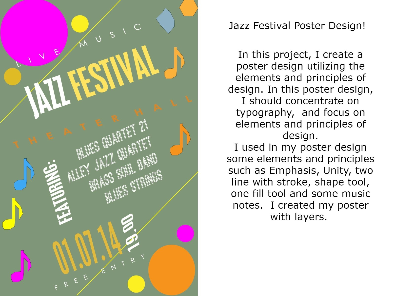 Jazz Festival Poster Design