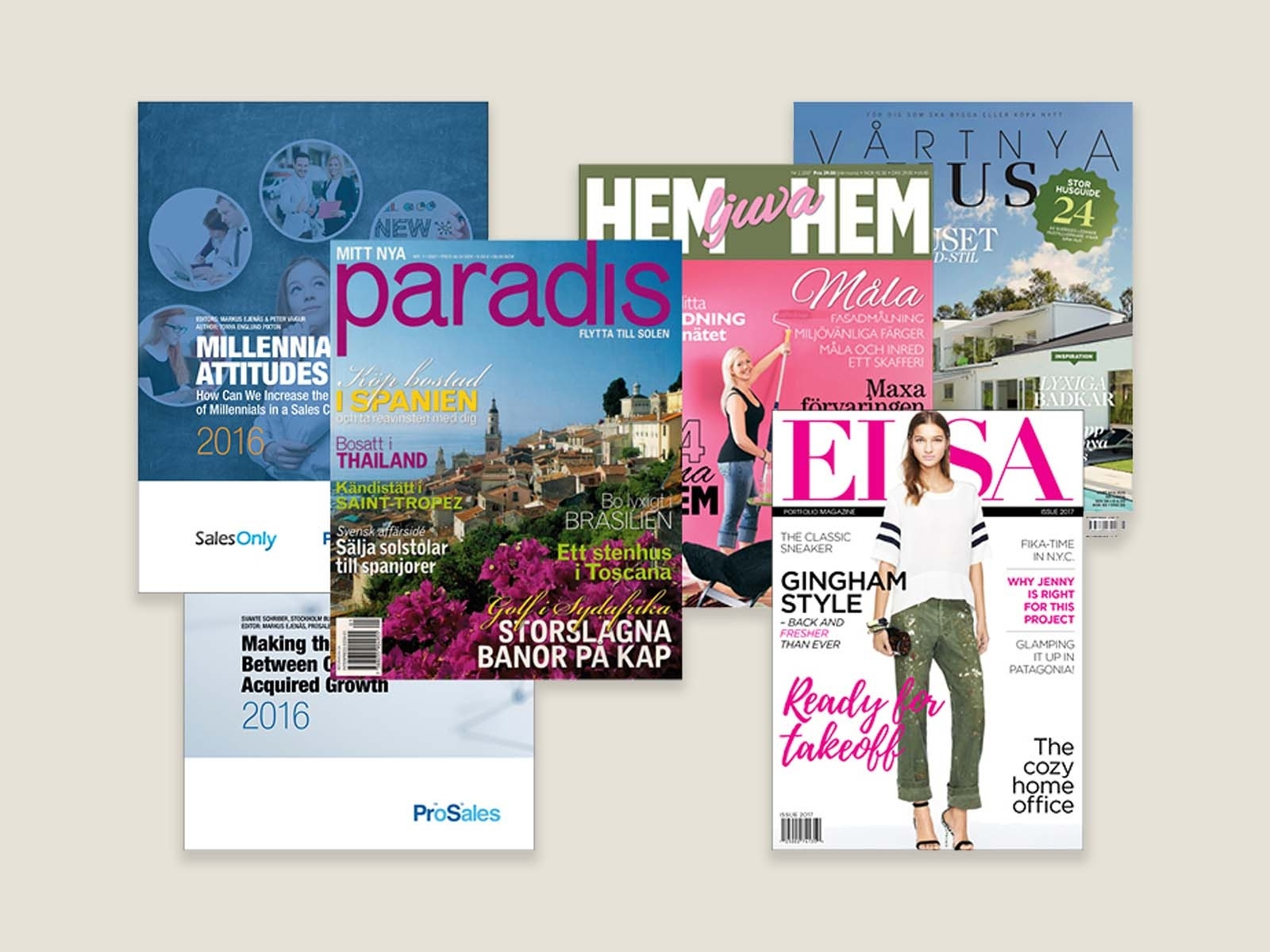 Print and Magazine Design by Jenny Levallius on Dribbble