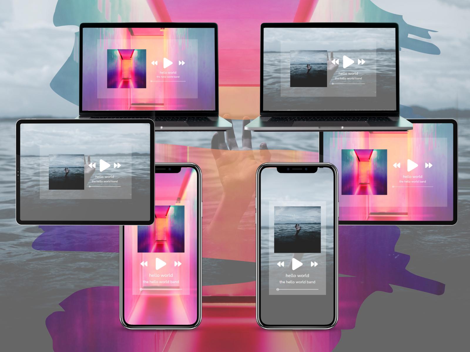 Daily UI Day 009 | Media Player by Kelsey Christensen on Dribbble