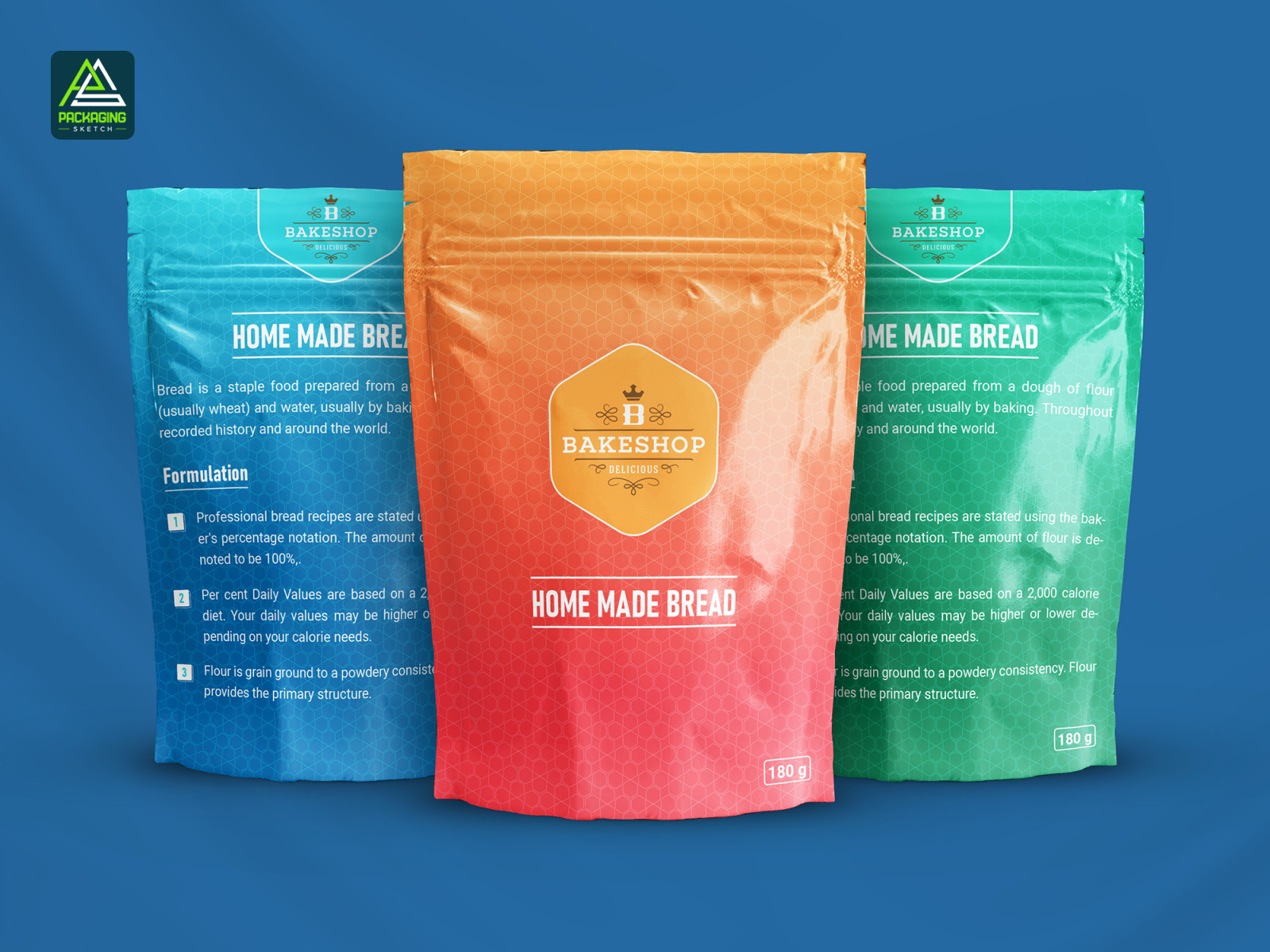 Stand Up Bag, Food Bag, Parcel Bag, Pouch Bag Design by Packaging ...