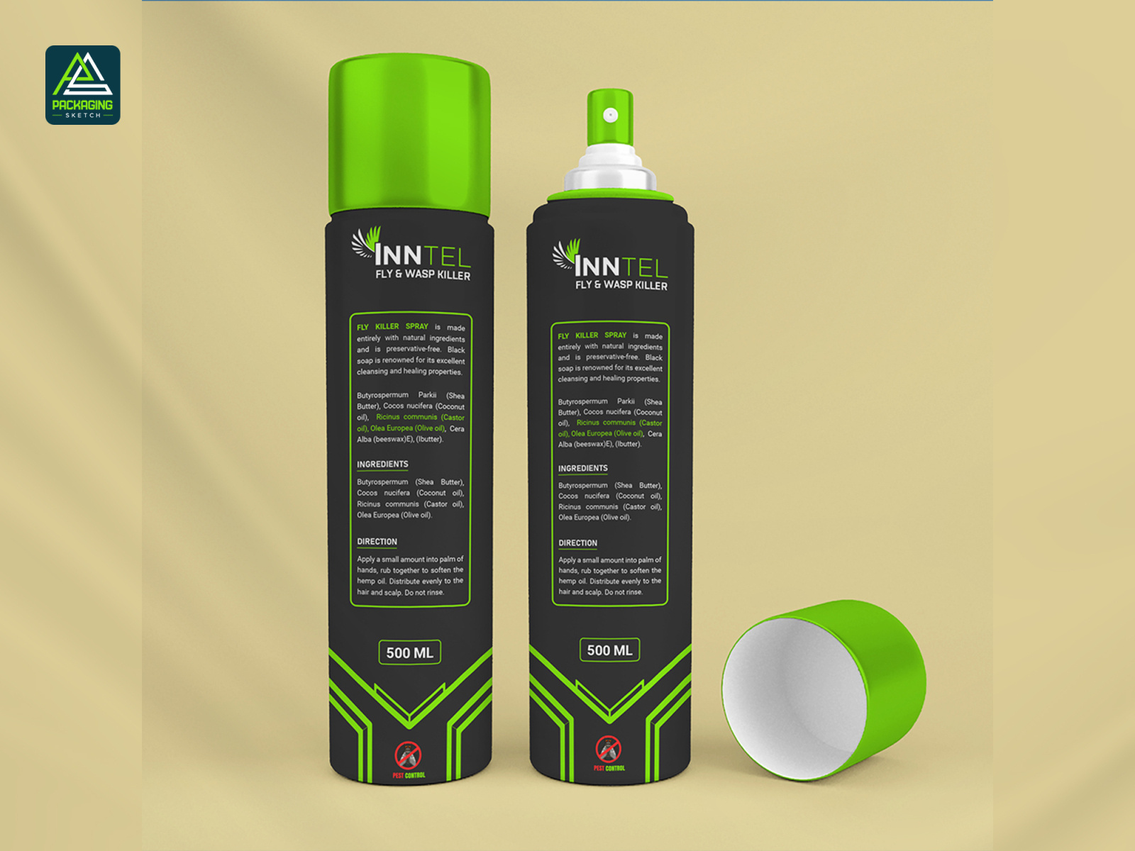 Beauty Label, Vaseline Label, Cosmetic Jar, Spray Label Design by ...