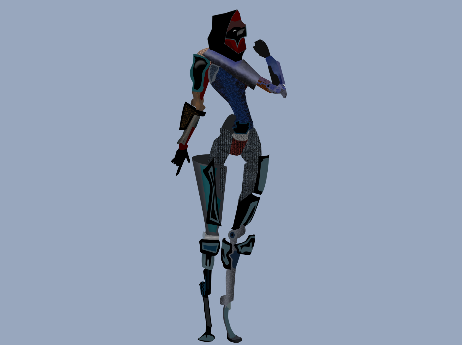 Alien mecha by Aurélien Dumont on Dribbble