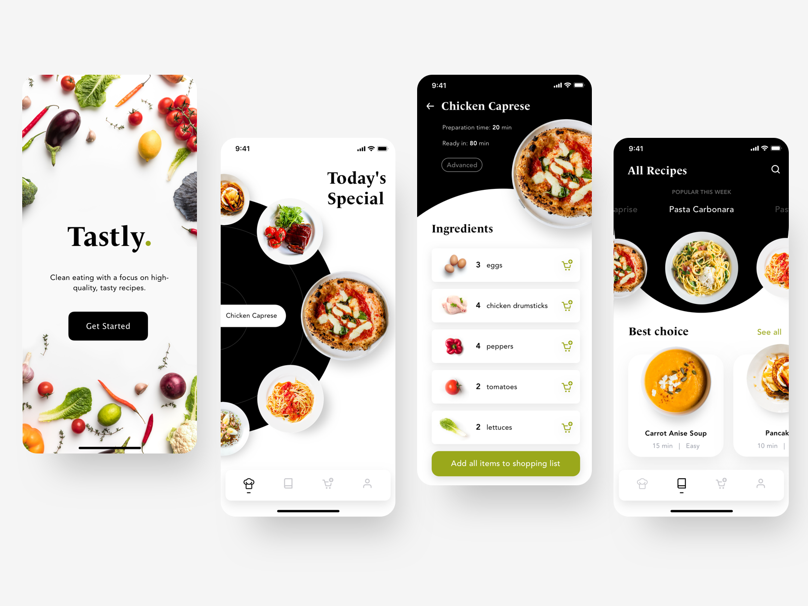 Cooking iOS App by Stepan Dihich for UIGiants on Dribbble