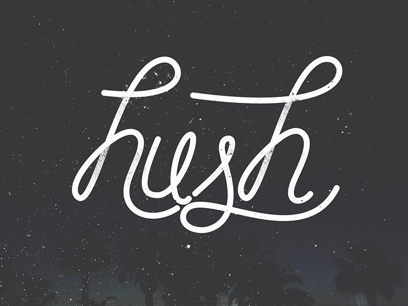 Hush by Melodie Eve Pisciotti on Dribbble