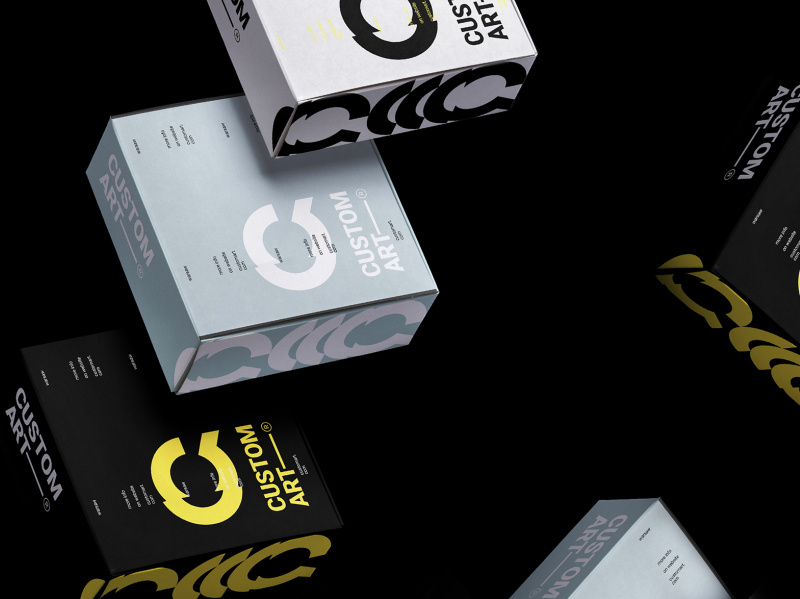 Custom Art | Logo and Identity design by Alina Gonchar on Dribbble