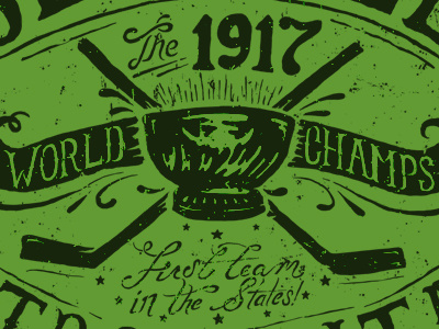1917 World Champs! by Aaron Sather on Dribbble