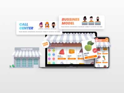 Online store design by Rafael on Dribbble