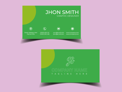 Business Card by Tanvir Islam Shawon on Dribbble