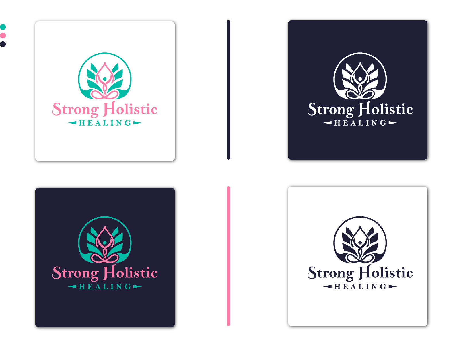 wellness & yoga logo by Md Sakhawat Hossain on Dribbble