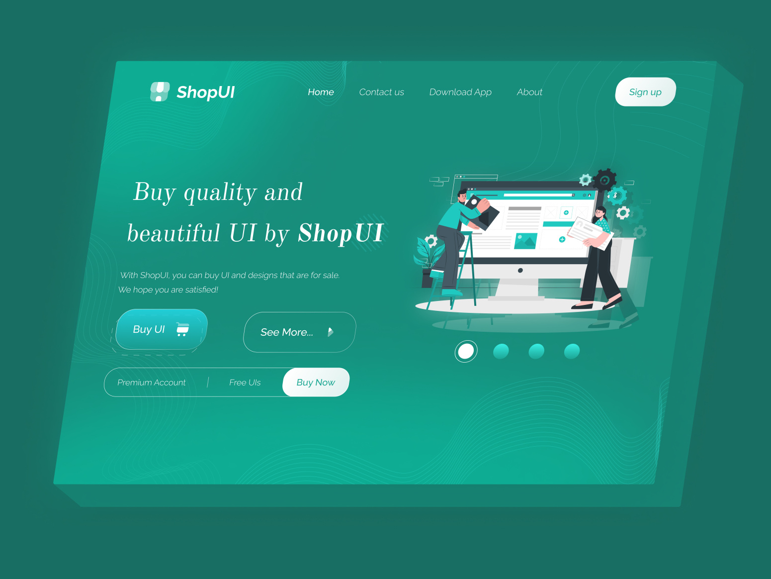ShopUI by Erfan on Dribbble