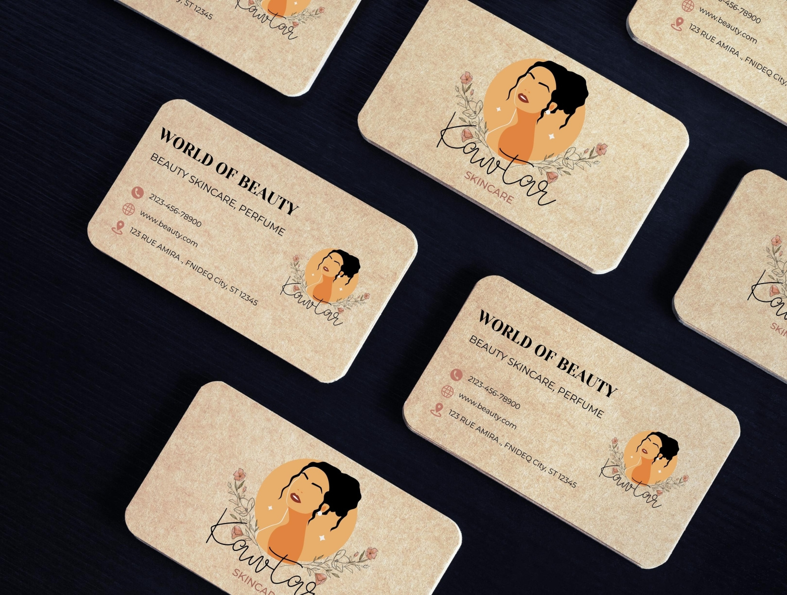 Business card by Details By Ferdaous on Dribbble