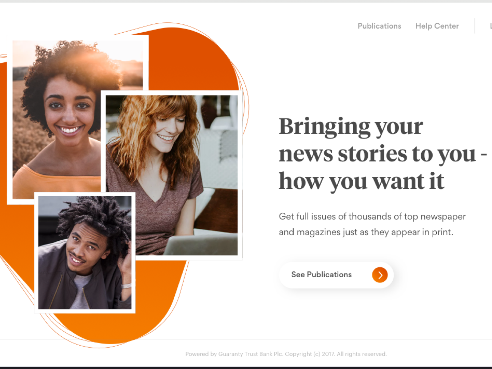 WIP: Digital Newspaper Reader by Adedoyin Kassem on Dribbble