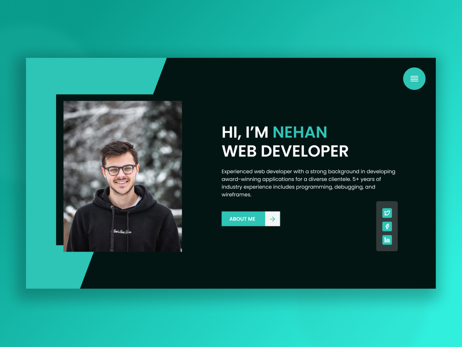 Personal Portfolio by Adi Nugroho on Dribbble