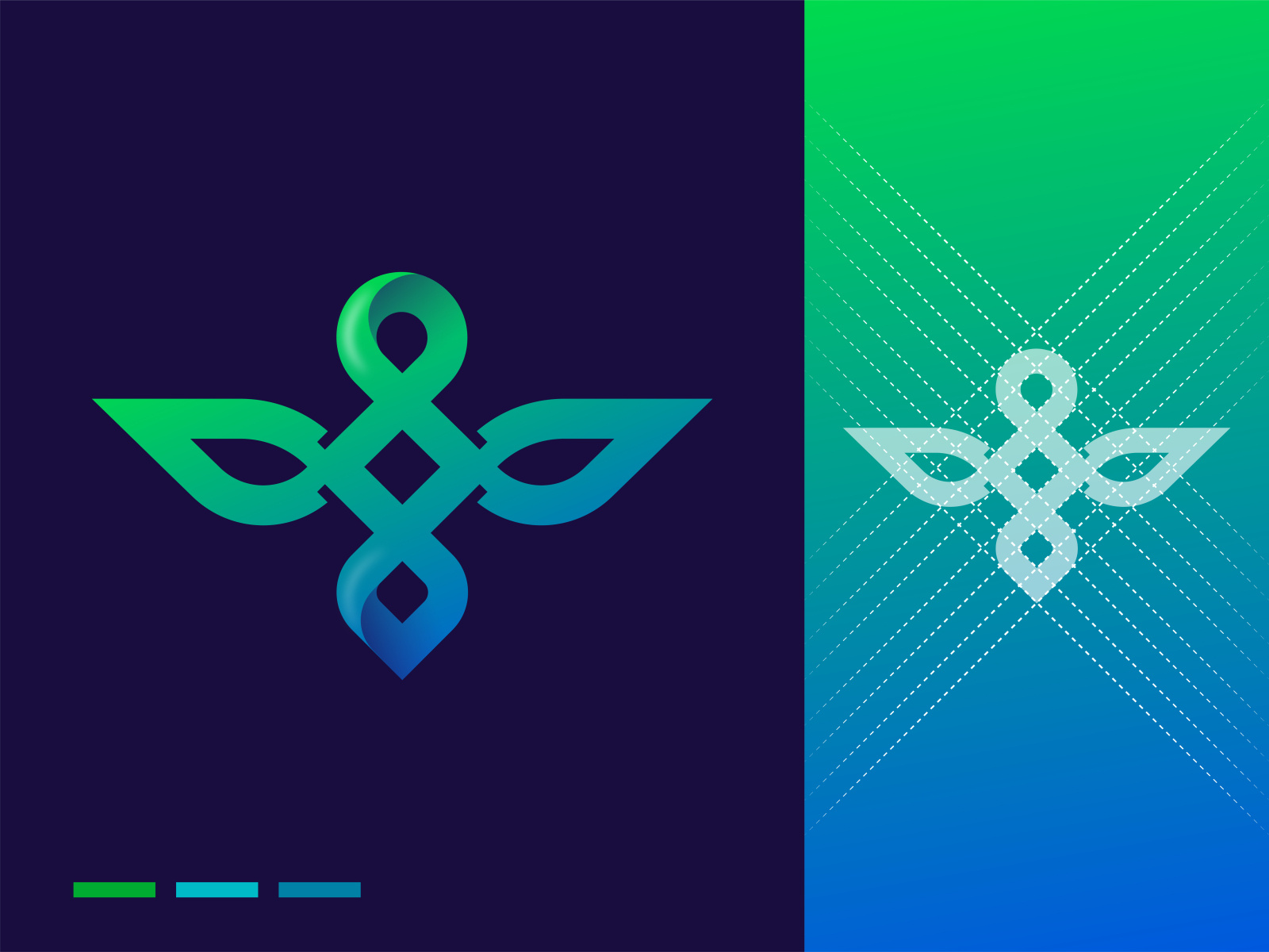 Abstract Bird logo by Artex, Logo Designer on Dribbble