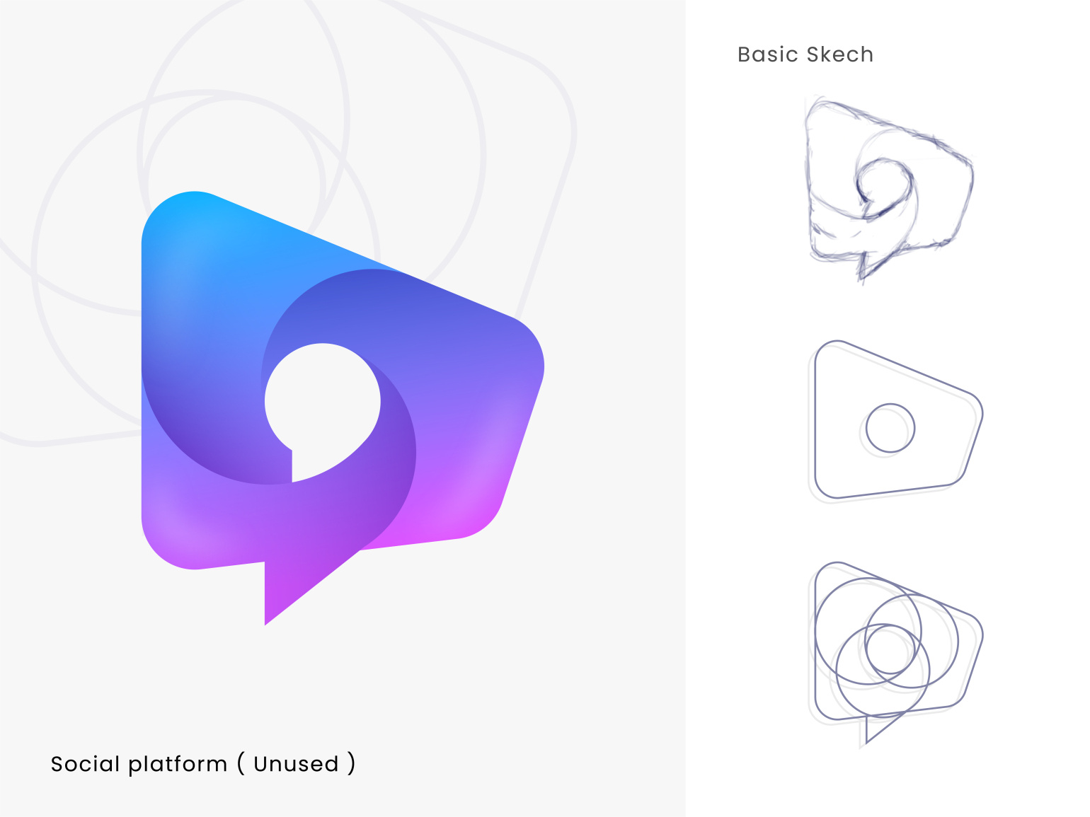 Social Platform ( Unused ) by Artex, Logo Designer on Dribbble