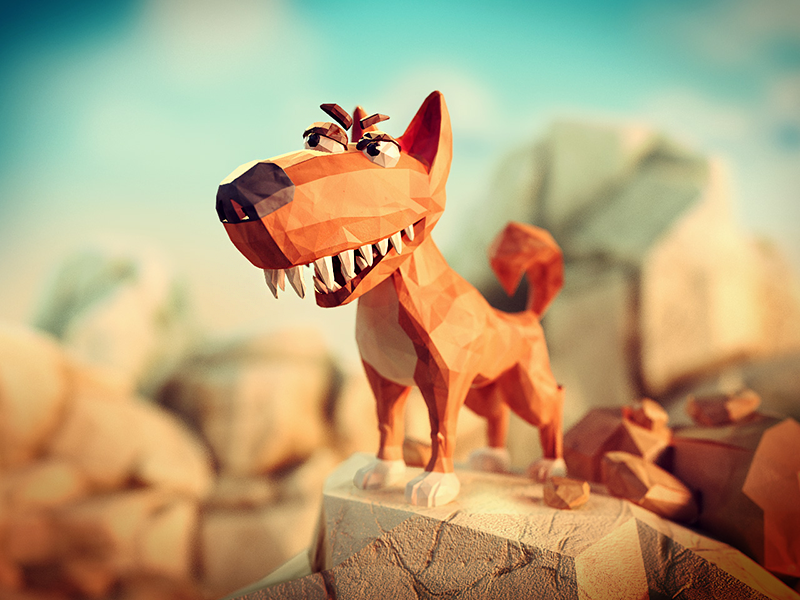 Wombat rescue // the evil Dingo by Mat Szulik on Dribbble