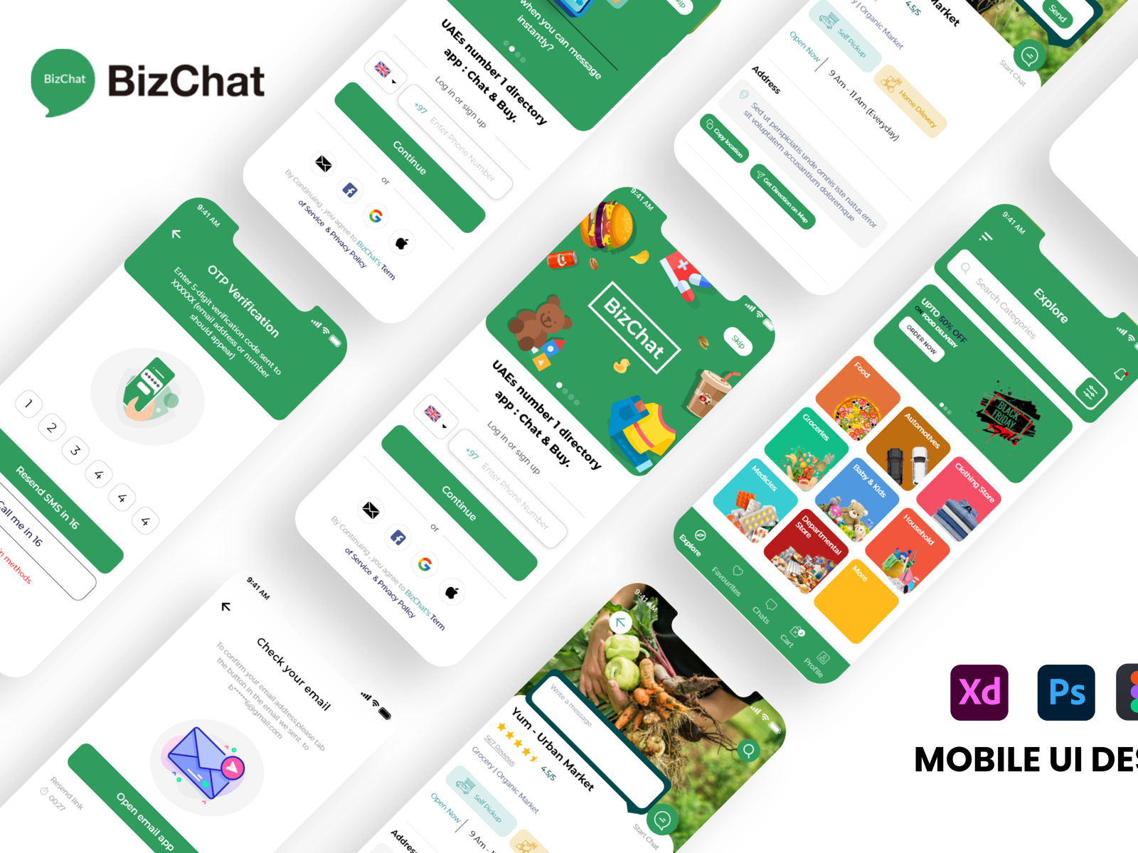 Dribbble - bizchat.png by Hassan Ahmed