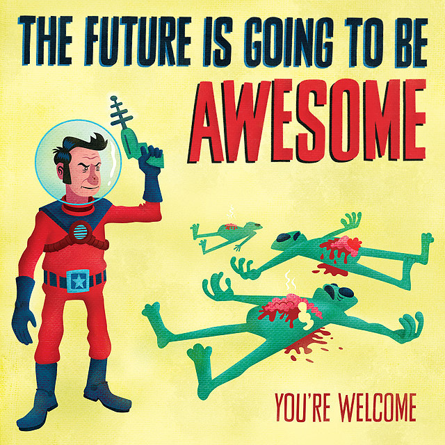 Awesome Future by Mat Barton on Dribbble