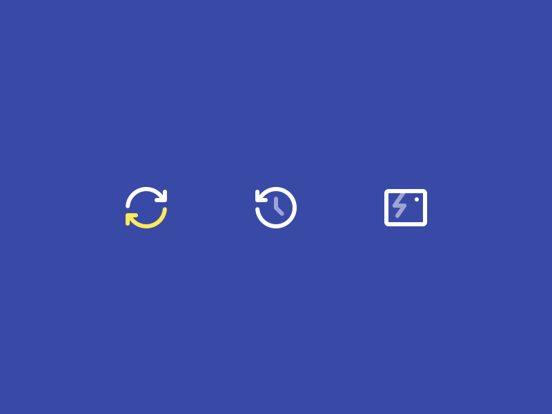Loading Overdue Load Failed by RitaChong on Dribbble