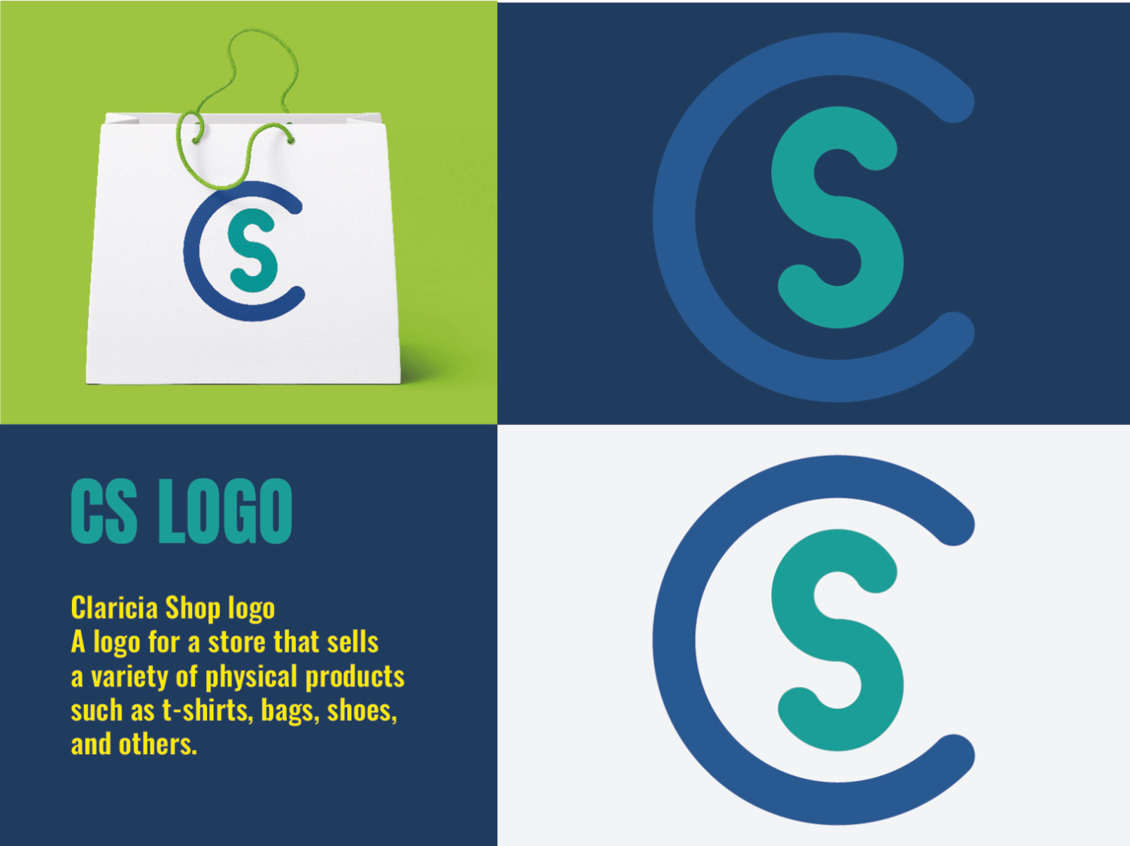 CS LOGO by Sahal Design on Dribbble
