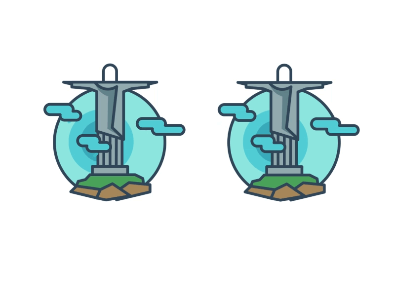 Rio Icon by Lucian Bogdan on Dribbble
