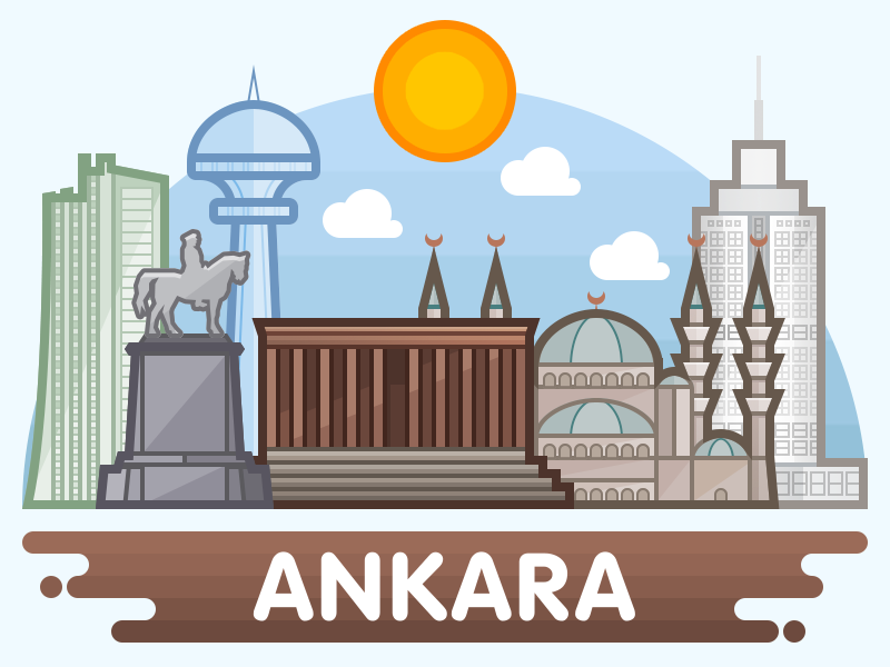 Ankara by Recep Kütük on Dribbble