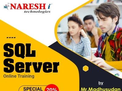 SQL Server online training by Tejaswini Naresh IT on Dribbble