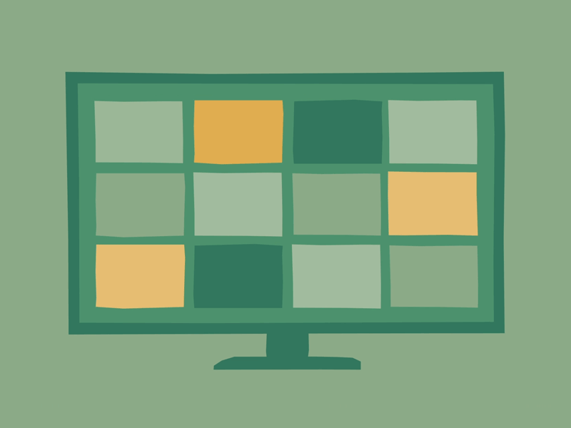 Papercut TV by Tyler Stewart on Dribbble