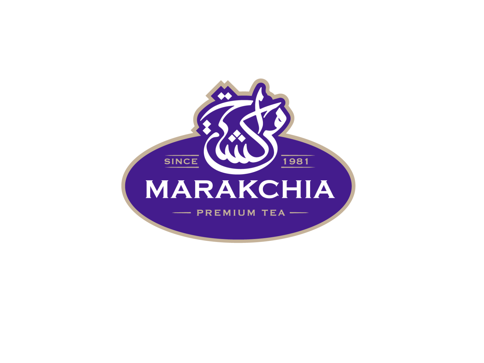 Marakechia Premium Tea logo Arabic calligraphy by Abdelhak on Dribbble