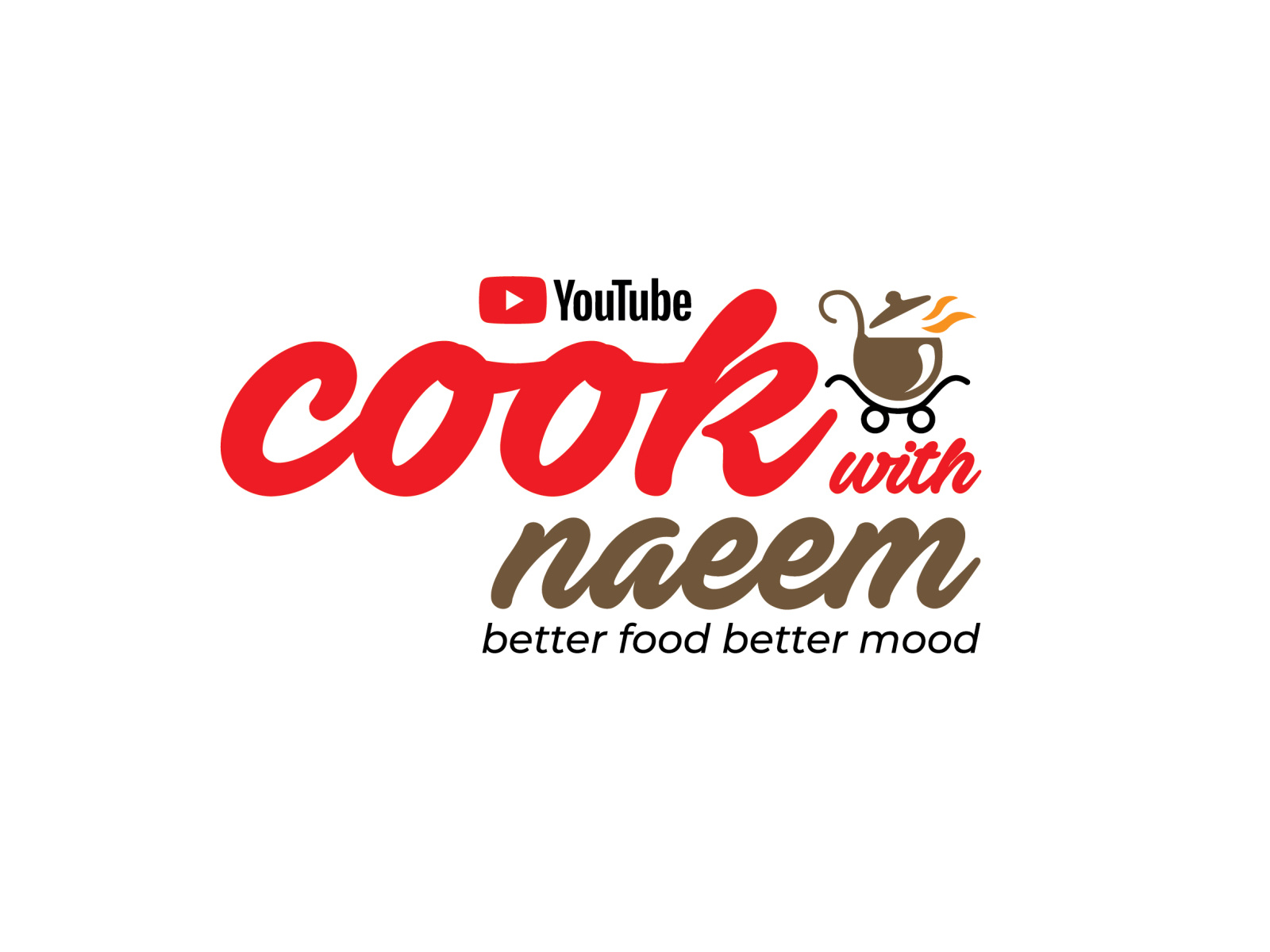 Cook with Naeem Logo by Anup Mondal on Dribbble