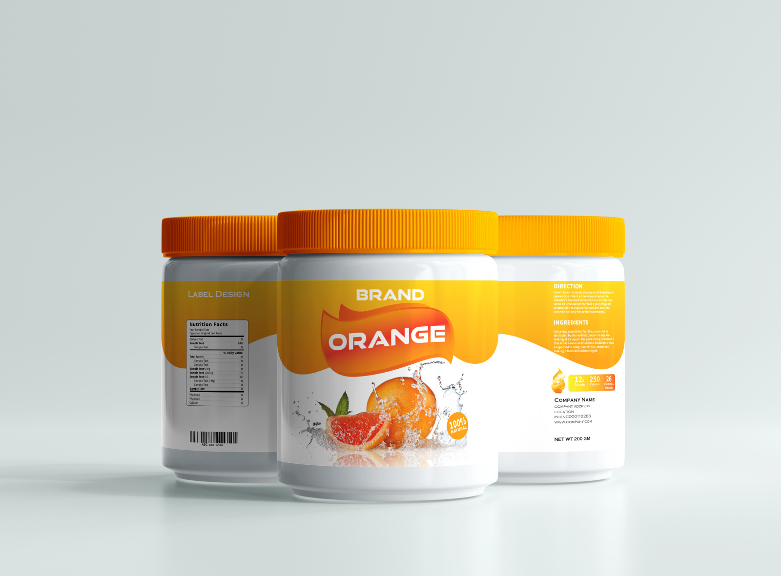 Product Label Design by creativeamz on Dribbble