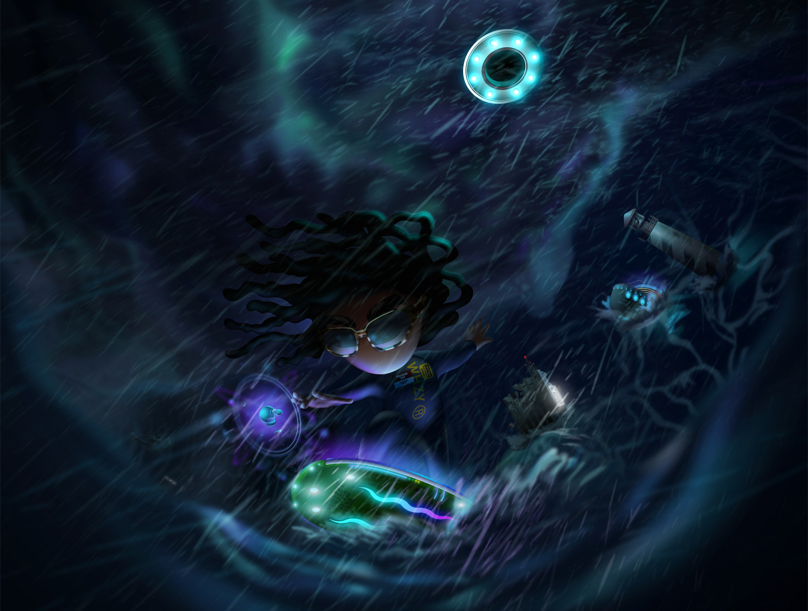 Surf on Keyboards - Vector Art by Robert Mcfarlane on Dribbble