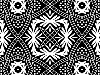 Free Decorative Black And White Seamless Pattern by Download Pattern on ...