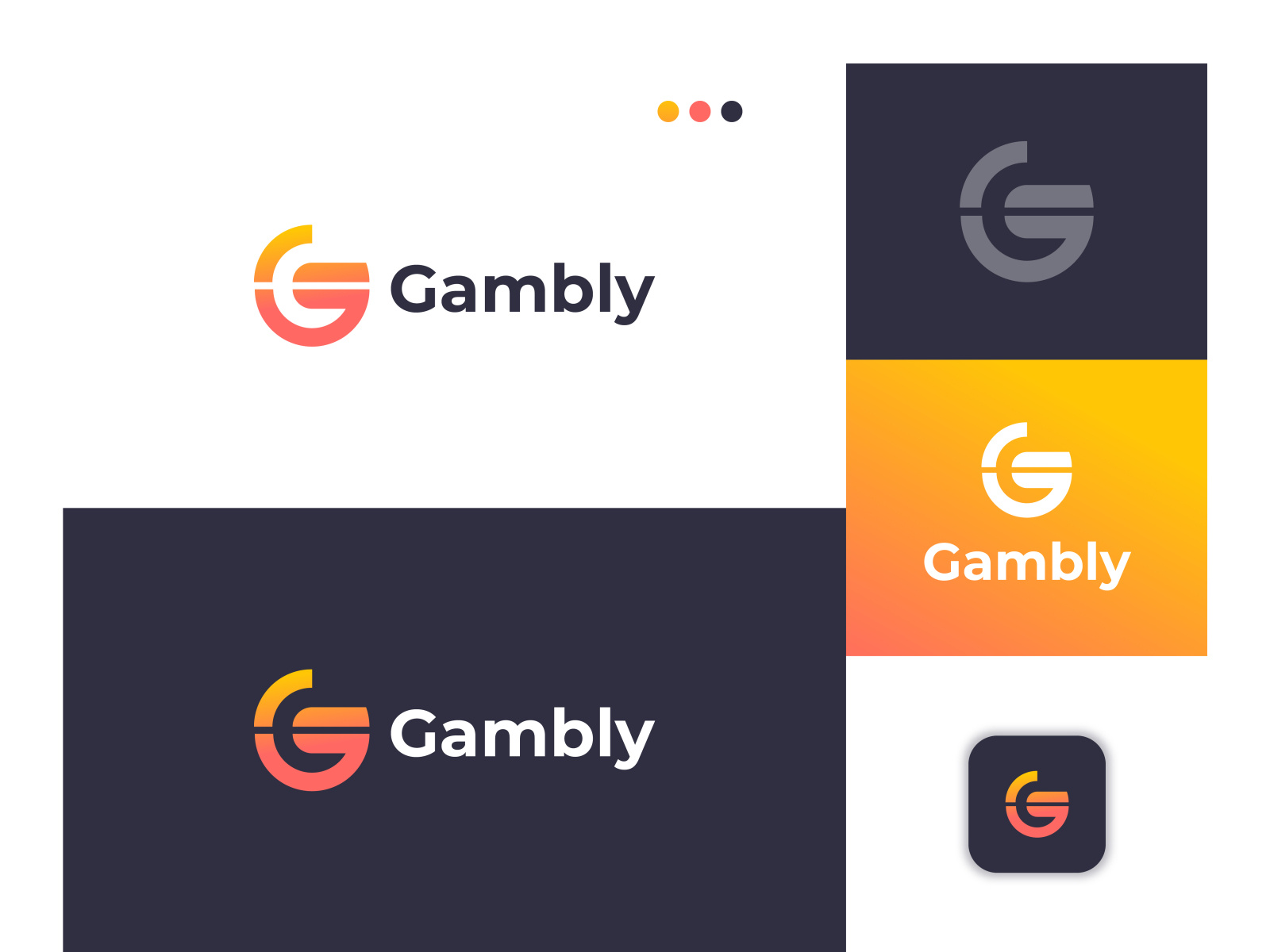 letter d -Gambly logo design by Donlift on Dribbble