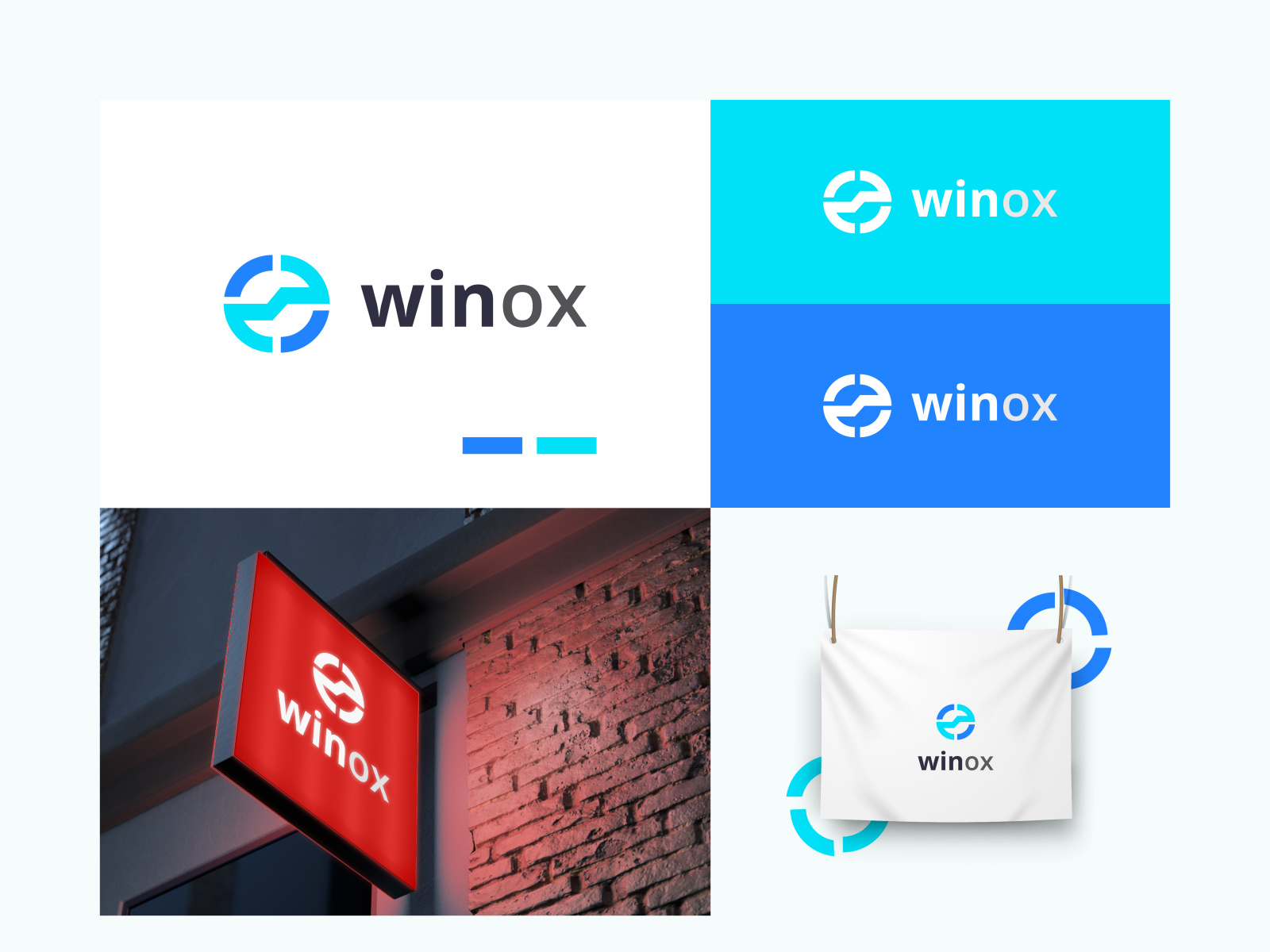 letter w and o -winox letter business logo by Donlift on Dribbble