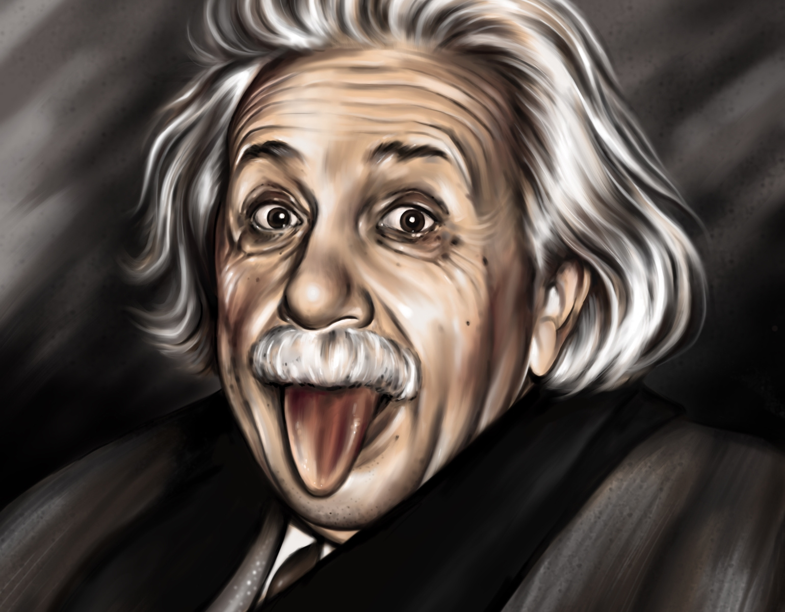 Einstein by Nadiya Arts on Dribbble