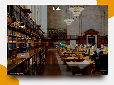 Codename: Hub Project by Raphael on Dribbble