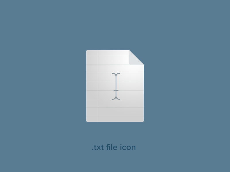 .txt file by Bora DAN on Dribbble