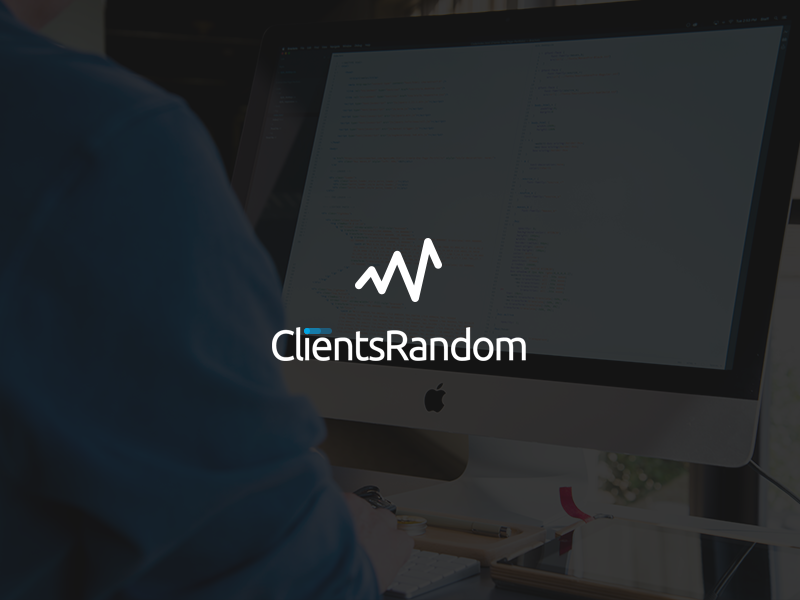 Hi everyone, this is clients random!! by H on Dribbble