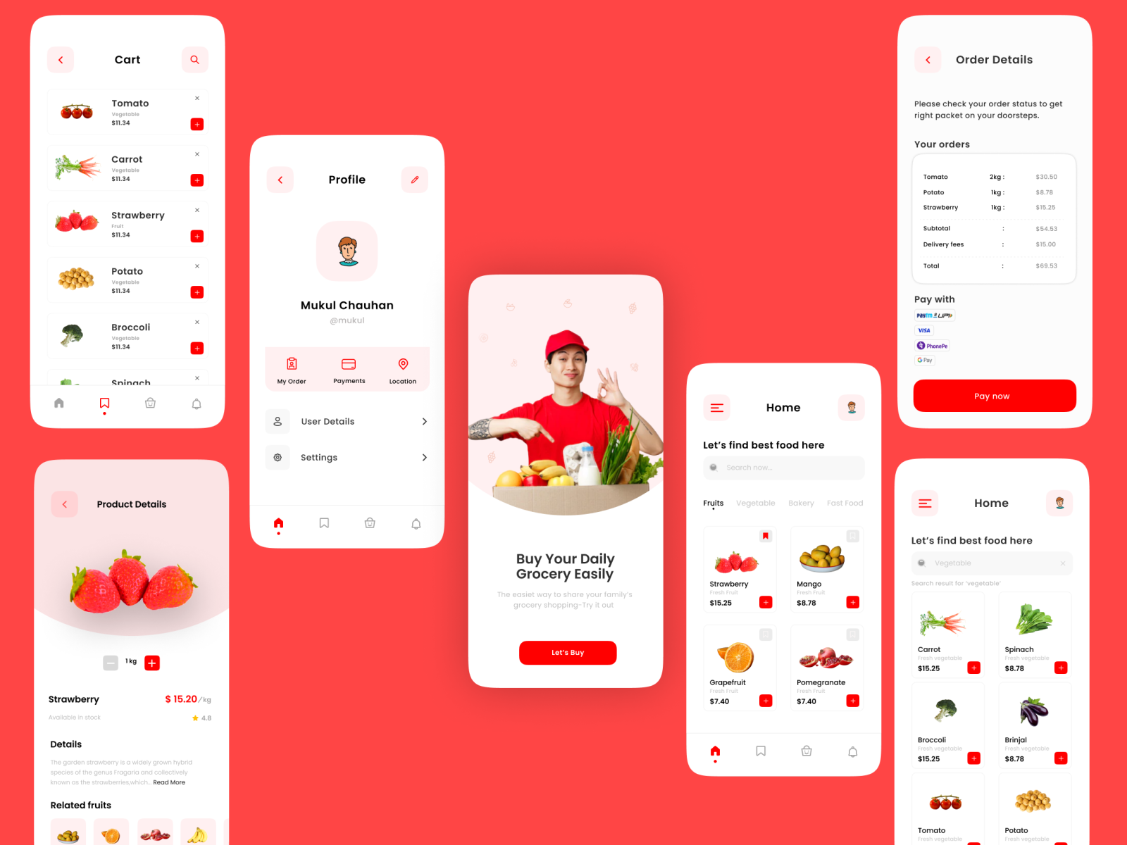 D2C delivery app by Owle Studio on Dribbble