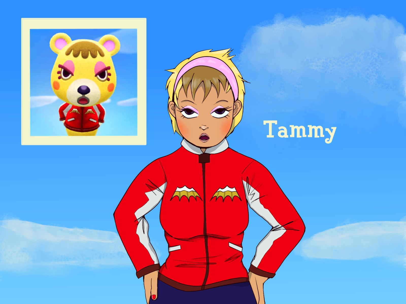 Tammy's Gijinka (ACNH) by Salsabila Amari on Dribbble