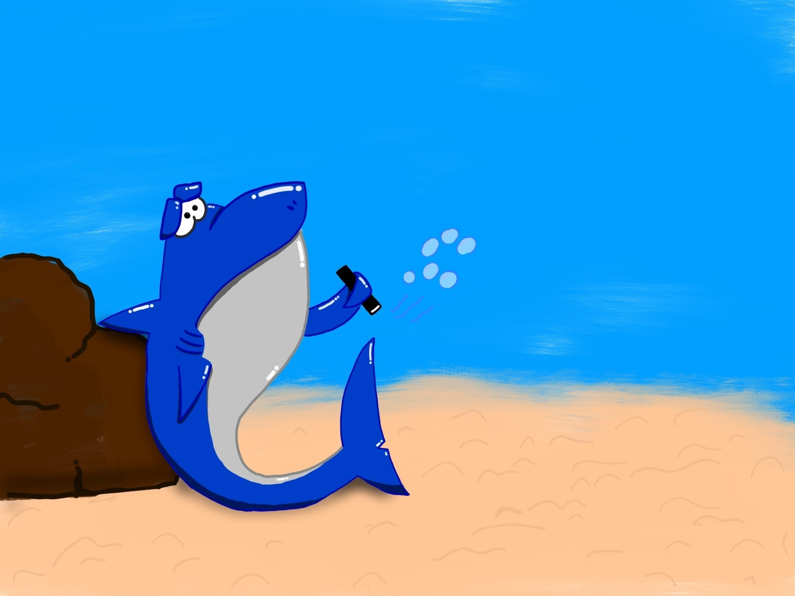 Smoker Shark! by Elyas Elmi on Dribbble
