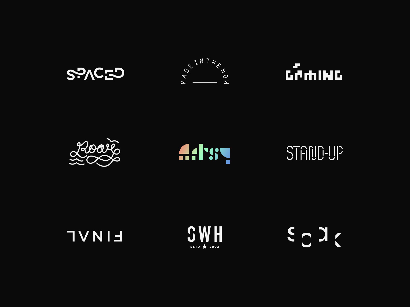 Logo Collection by Jason McCall on Dribbble