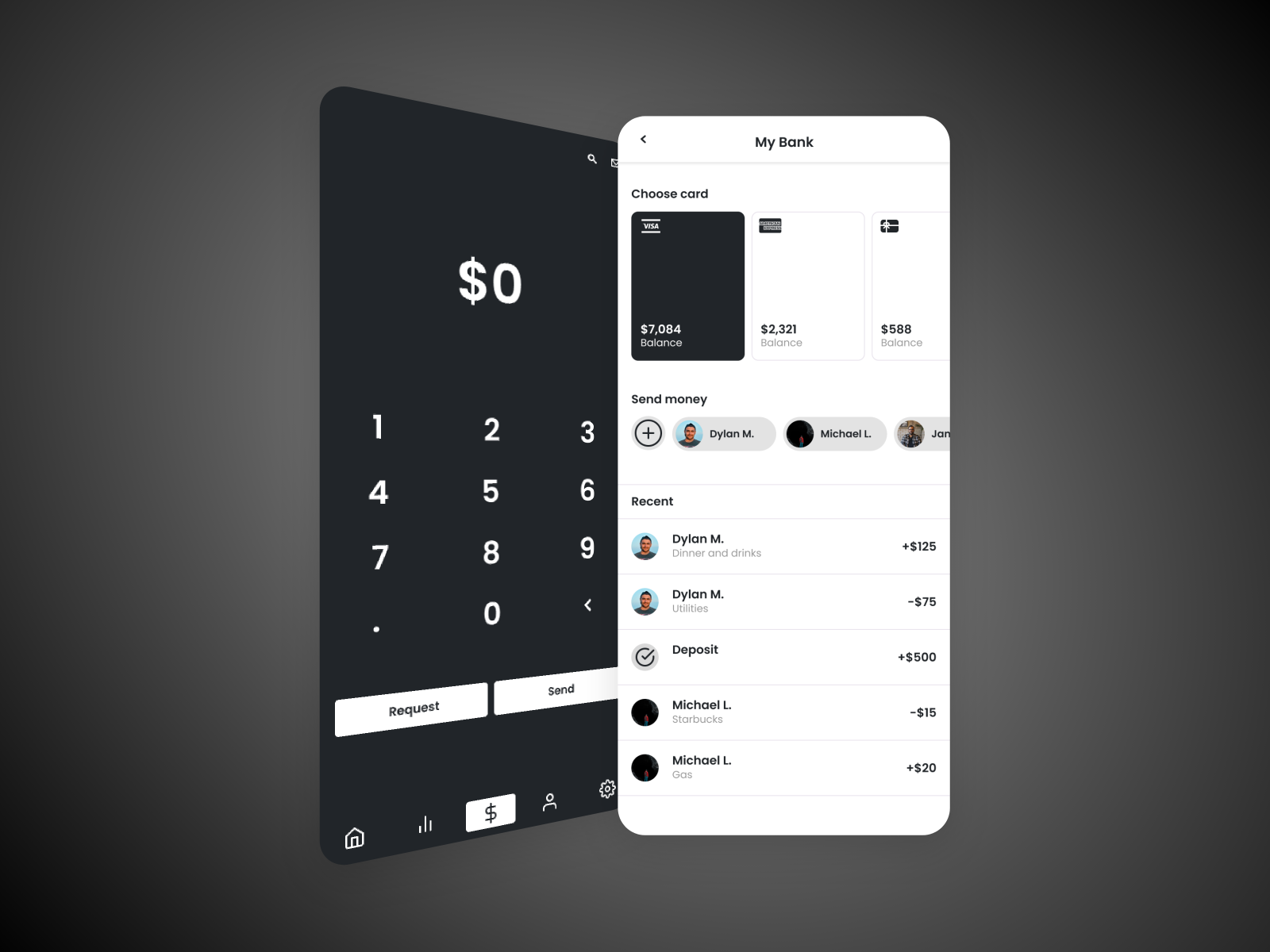 Send Request Money App by Mallory Gafford on Dribbble Send Request Money App by Mallory Gafford on Dribbble