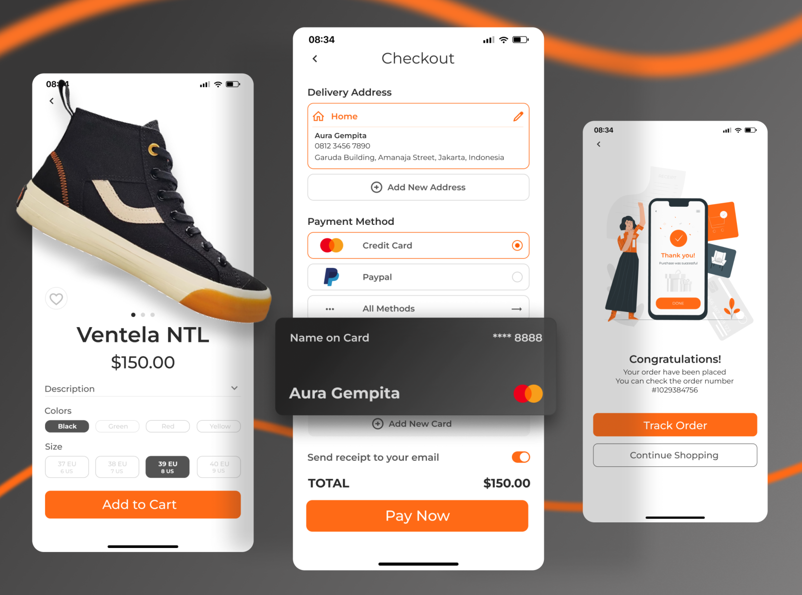 Credit Card Checkout | Daily UI Design by Annisa Safitri on Dribbble