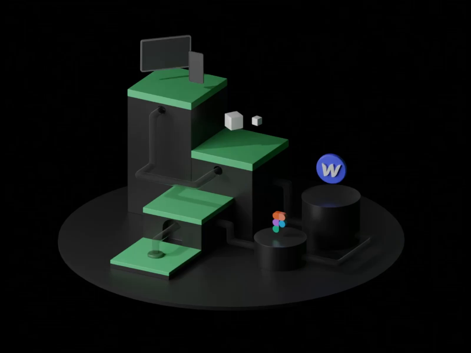 Landing Page Design Pipeline by Simple Studio on Dribbble